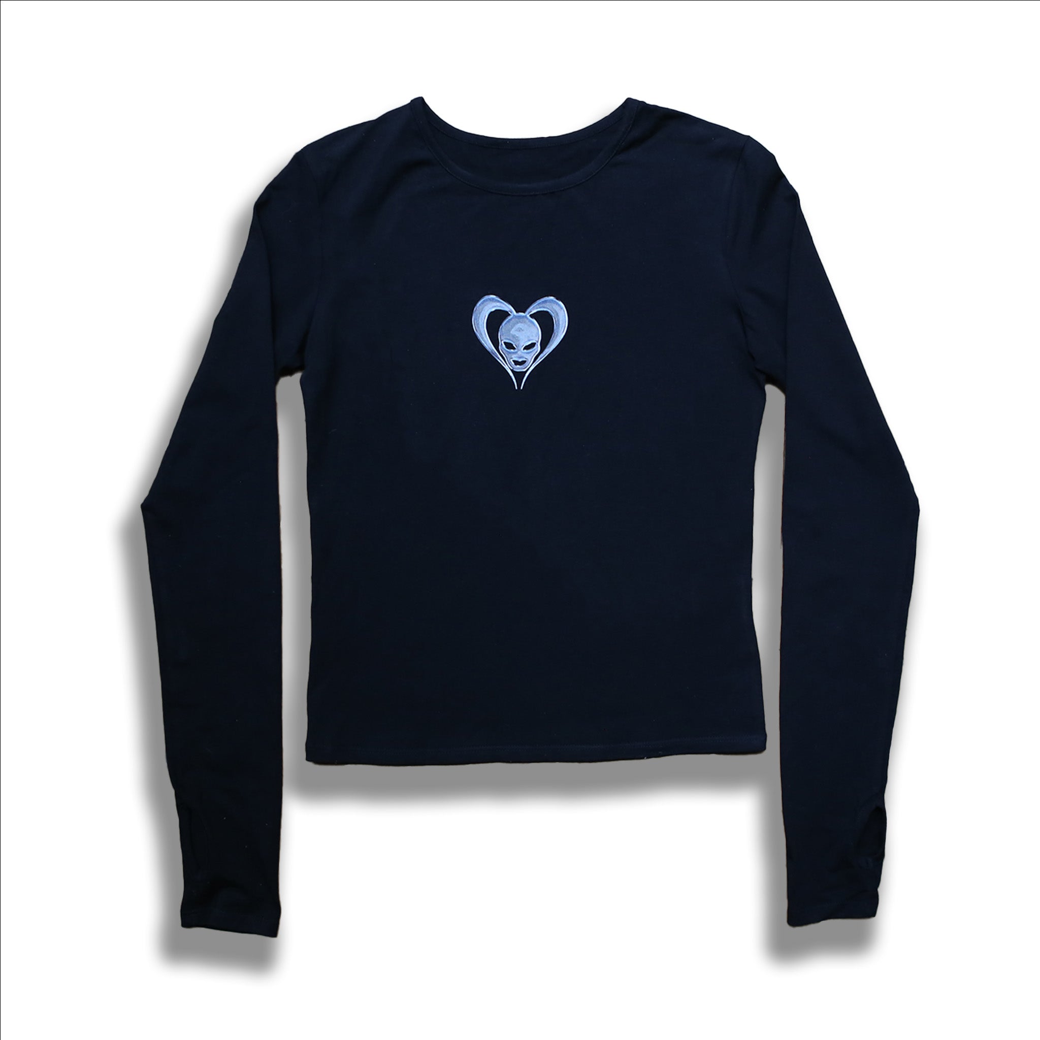 HEART LONGSLEEVE CHROME LOOK – SHOKI SHOP
